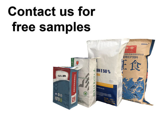 20kg Custom Multi Wall Kraft Paper Sack For Powder Material