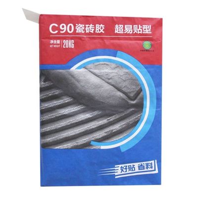 Custom Closure Industrial Valve Paper Bags Multiwall For Building ...
