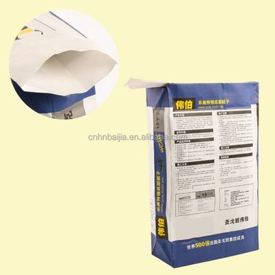 25kg Custom Industrial Valve Paper Bags For Building