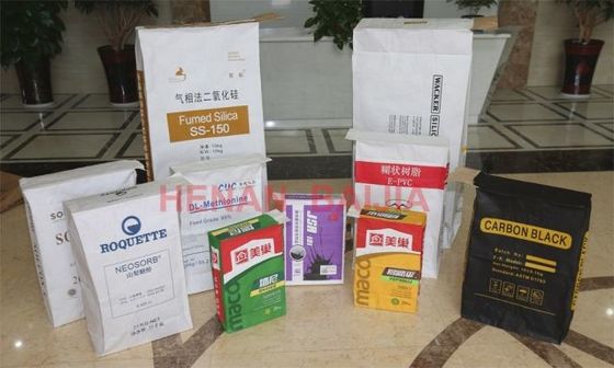 25kg 50kg Industrial Kraft Cement Packing Bags Waterproofing