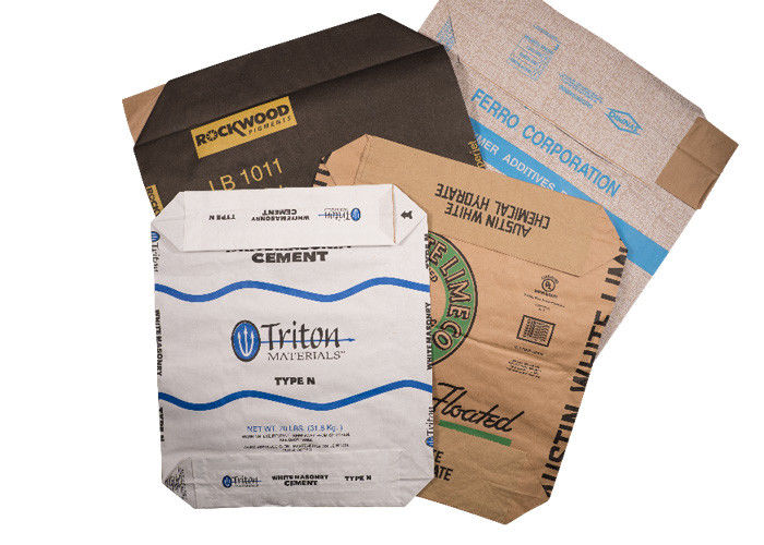 Liquid Spill Absorbent Chemical Powder Pasted Valve Multiwall Paper ...