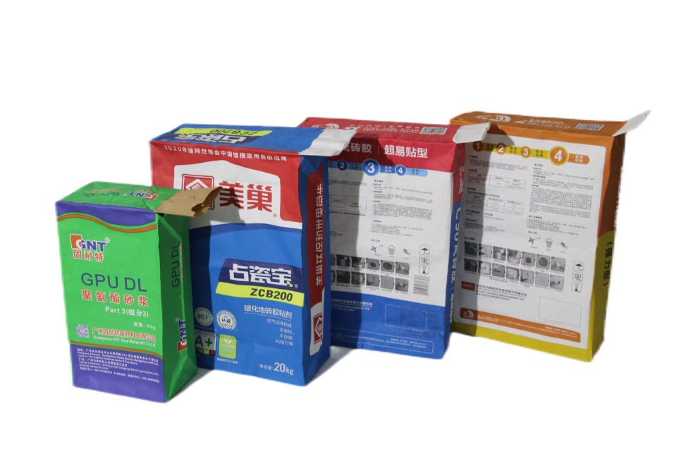 Durable Custom Printed Kraft Paper Packaging Bags Up To 7 Colors Dust ...
