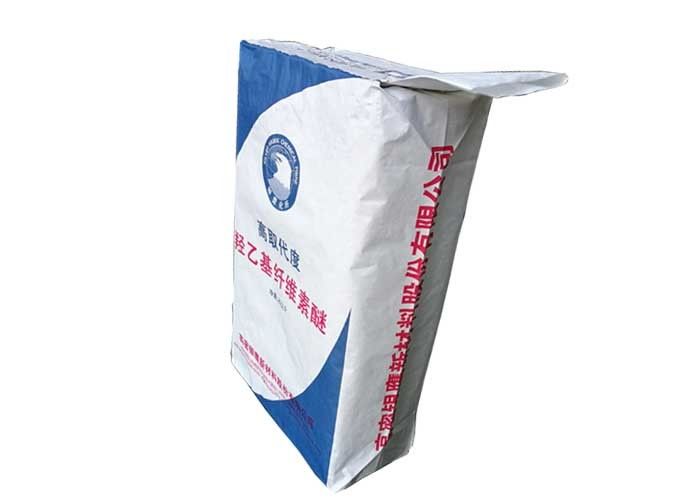 High Tensile Strength Paper Bag For Packing Cement Building Material ...