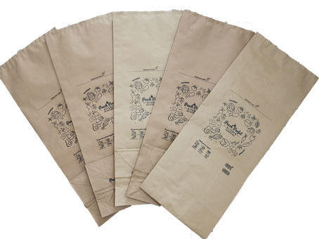 7 Printing Color 80g/M2 Kitchen Trash Multiwall Paper Bags