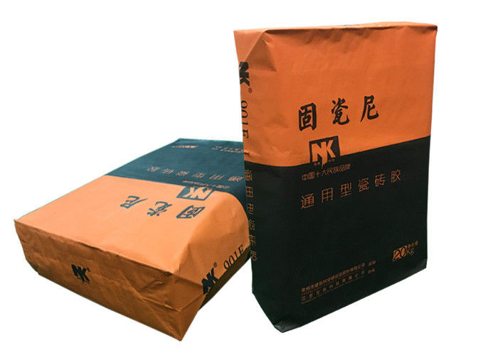 4ply Multiwall Kraft Paper Bags For Water Resistant Putty Powder
