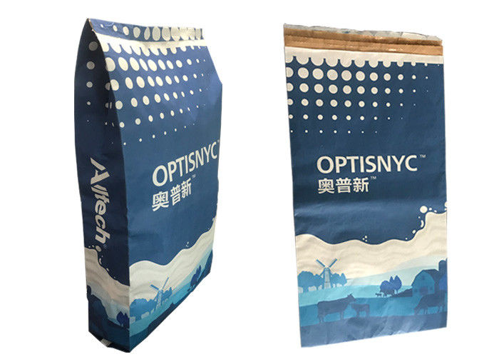 25kg 20kg 2 Layer Or 3 Layer + PE Liner Multiwall Paper Bags Brown ...