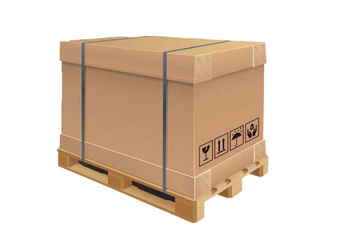 220l 1000l Paper Liquid Package IBC Tank Container With Valve