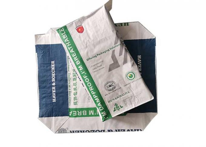 3 Ply 25kg 50kg Pasted Valve Multiwall Paper Bags Durable Block Bottom ...