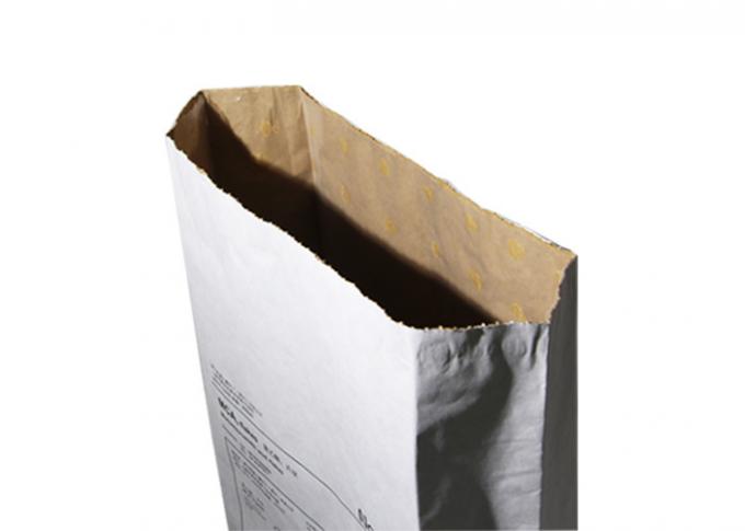 Square Bottom Pasted Open Mouth Paper Bags For Food Usage
