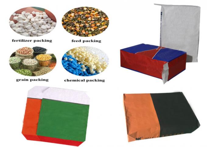 Customized Logo 25kg Multi Wall Paper Sacks 50kg Kraft Paper Bag